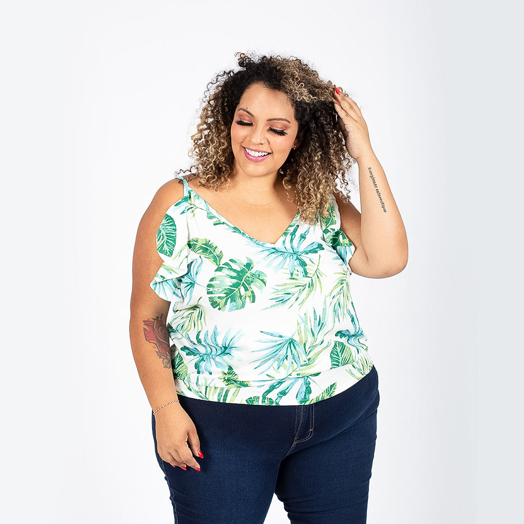 Blusa Magnolia Mujer - 2x S/35.00